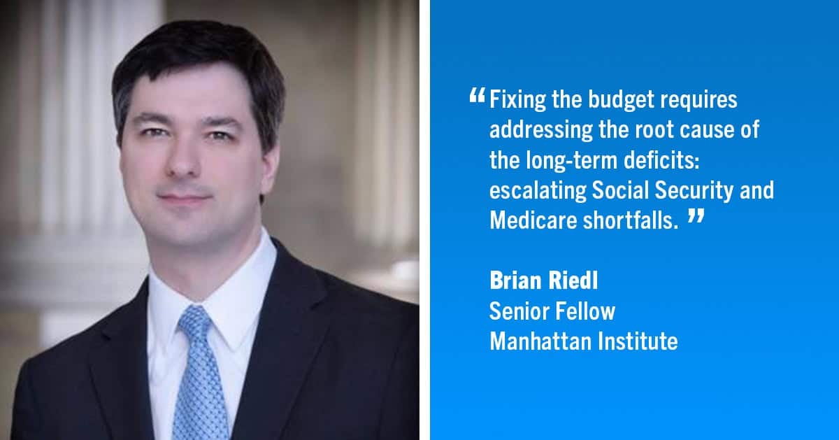 Riedl: Fix Social Security and Medicare to Protect Other Priorities